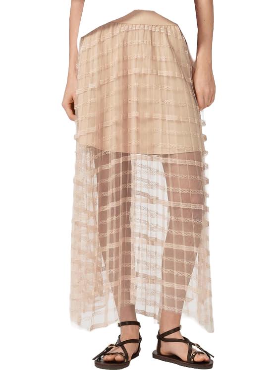 ALLSAINTS AllSaints Celia Tiered Midi Skirt